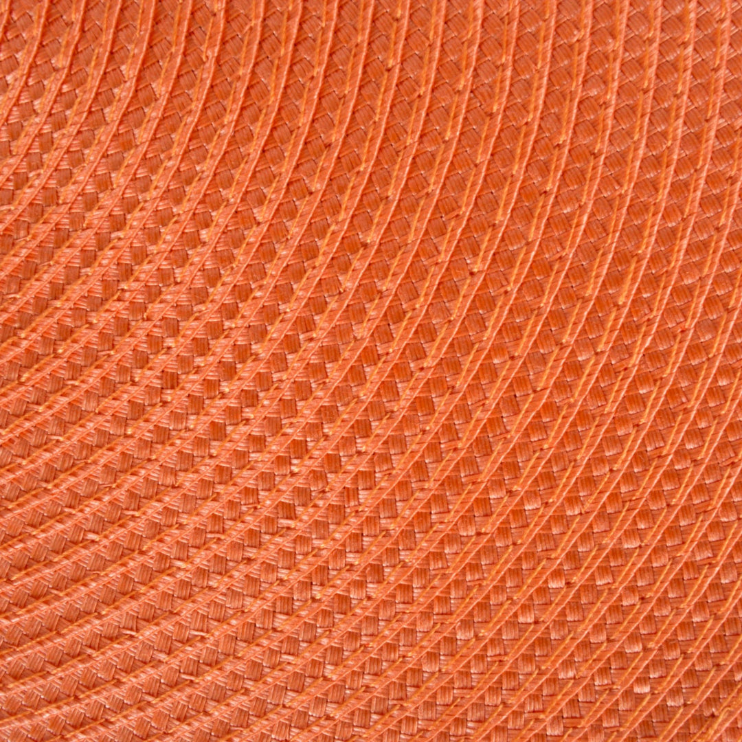 Orange Round Woven Placemats, Set of 6 - Pier 1