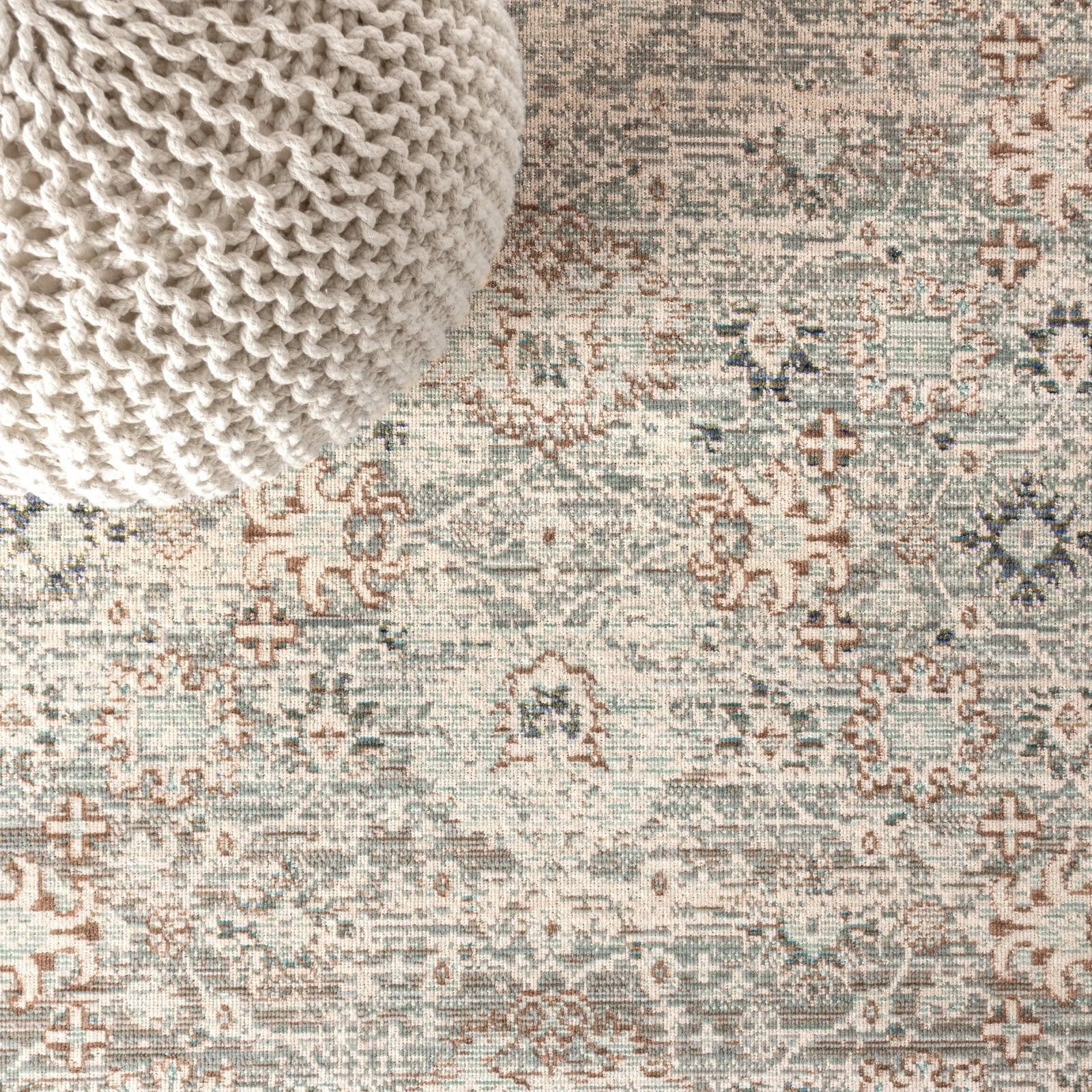 Stirling English Country Argyle Area Rug - Pier 1
