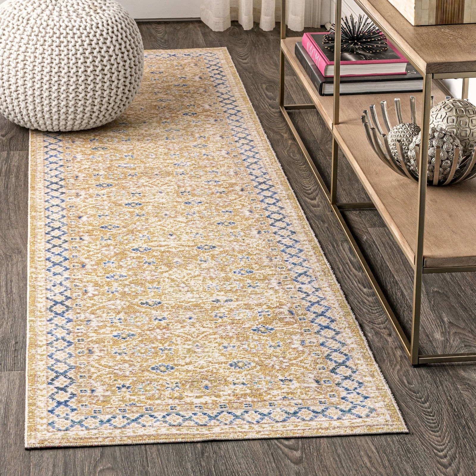 Stirling English Country Argyle Area Rug - Pier 1
