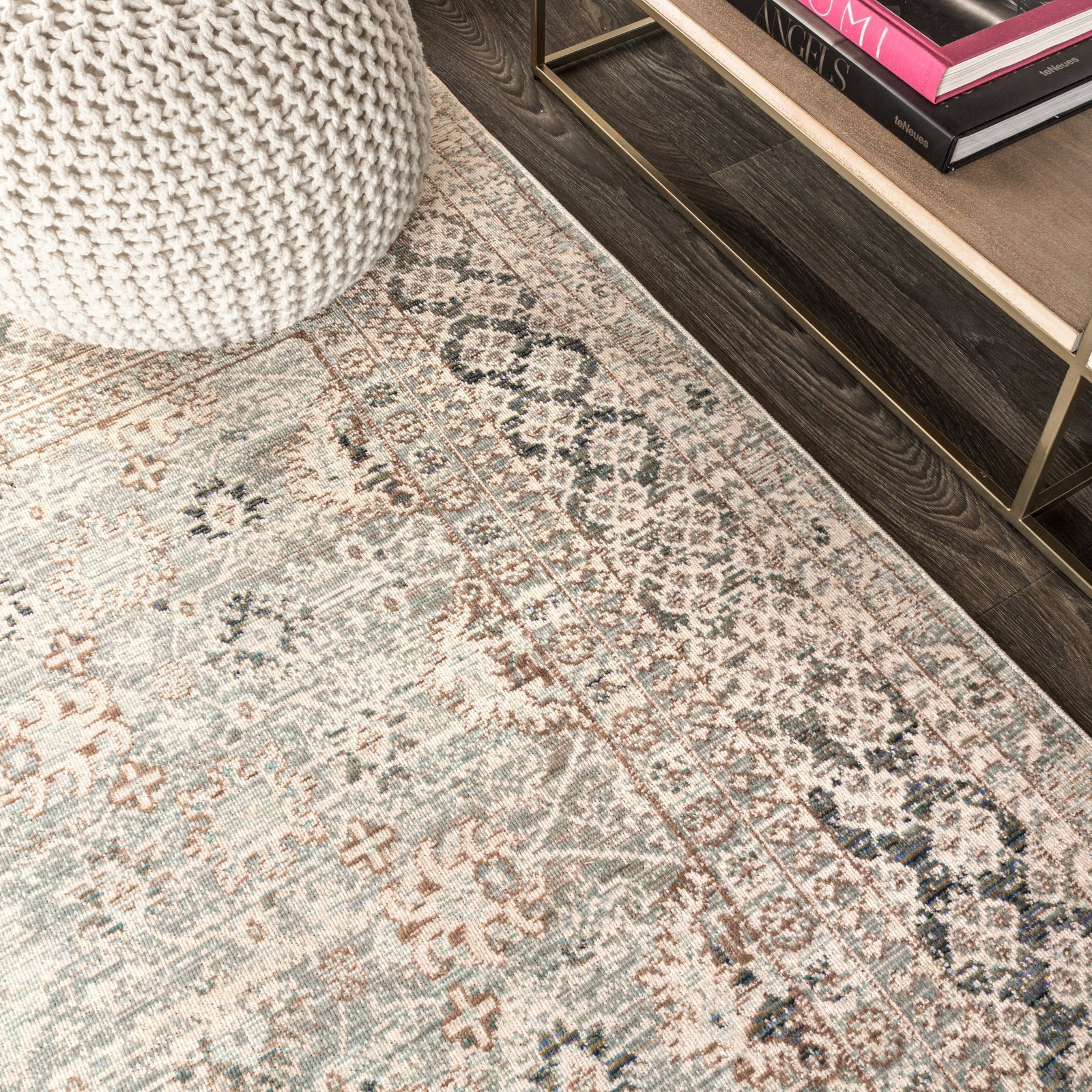 Stirling English Country Argyle Area Rug - Pier 1
