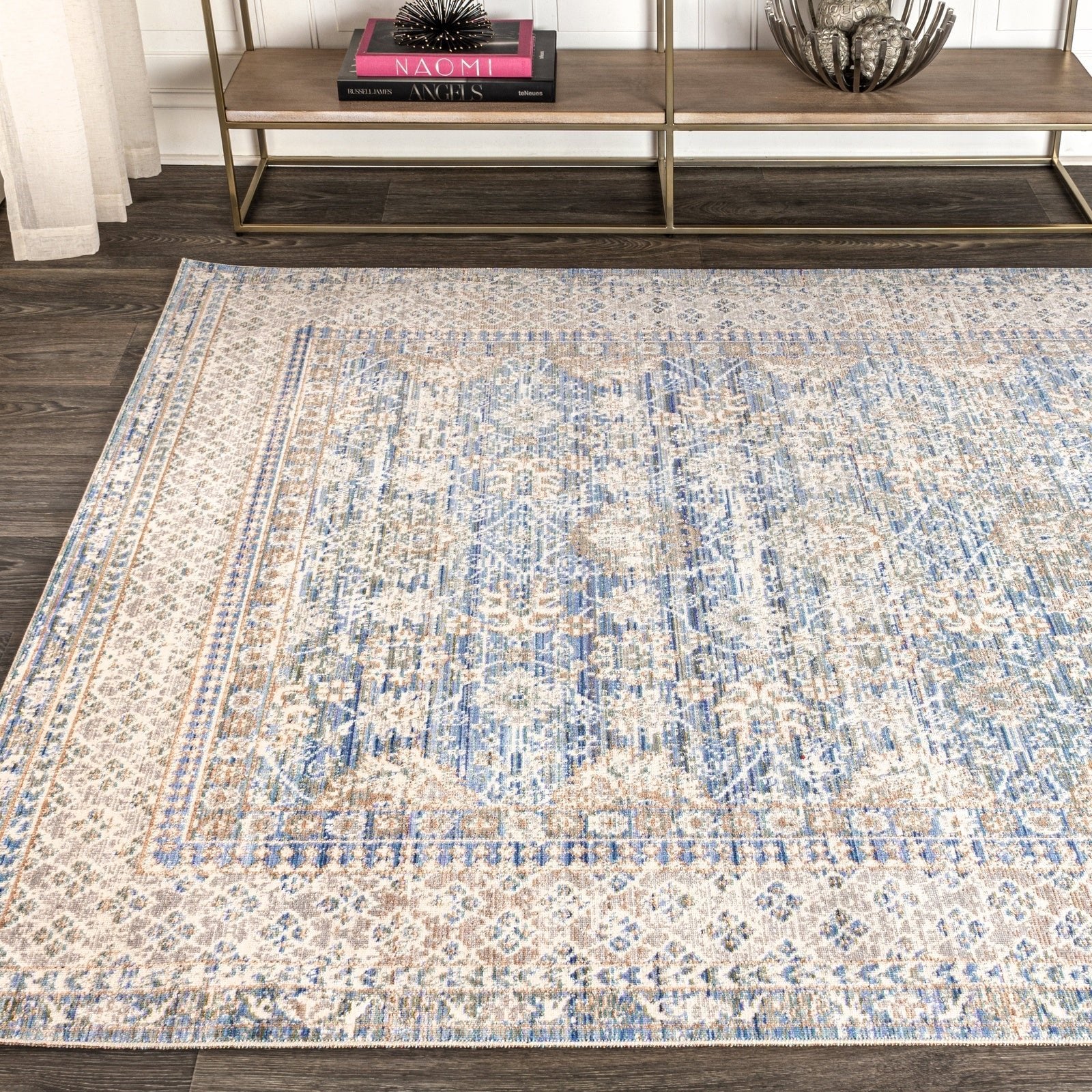 Stirling English Country Argyle Area Rug - Pier 1