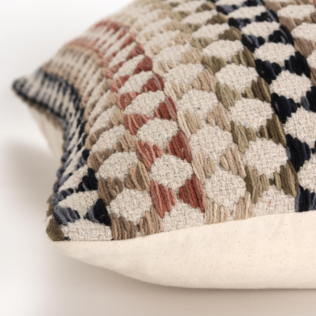 Woven Multicolor Cotton Stripe Pillow – Pier 1