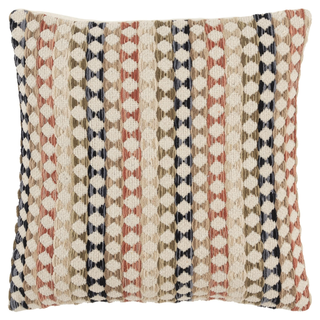 Woven Multicolor Cotton Stripe Pillow – Pier 1