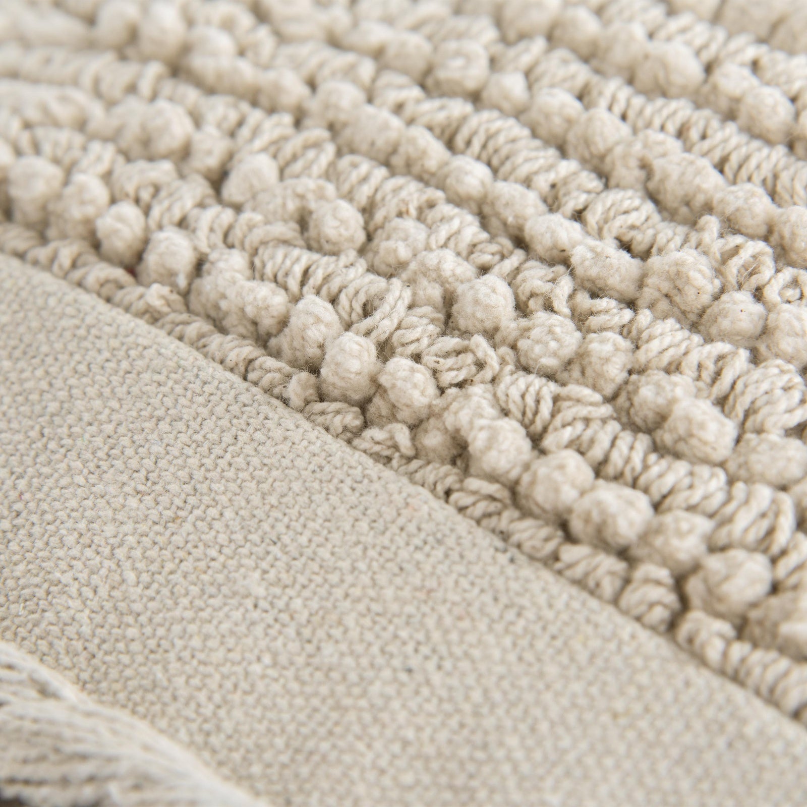 Woven Woven Cotton Solid Texture Decorative Throw Pillow - Pier 1